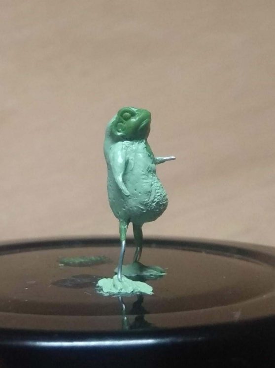 Buff Bufos - Sculpting an athropomorphic toad warrior — Dagger and Brush