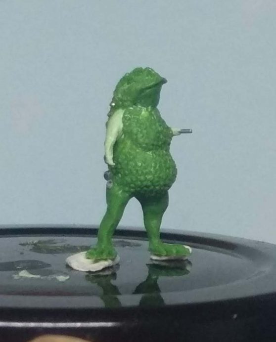 Buff Bufos - Sculpting an athropomorphic toad warrior — Dagger and Brush