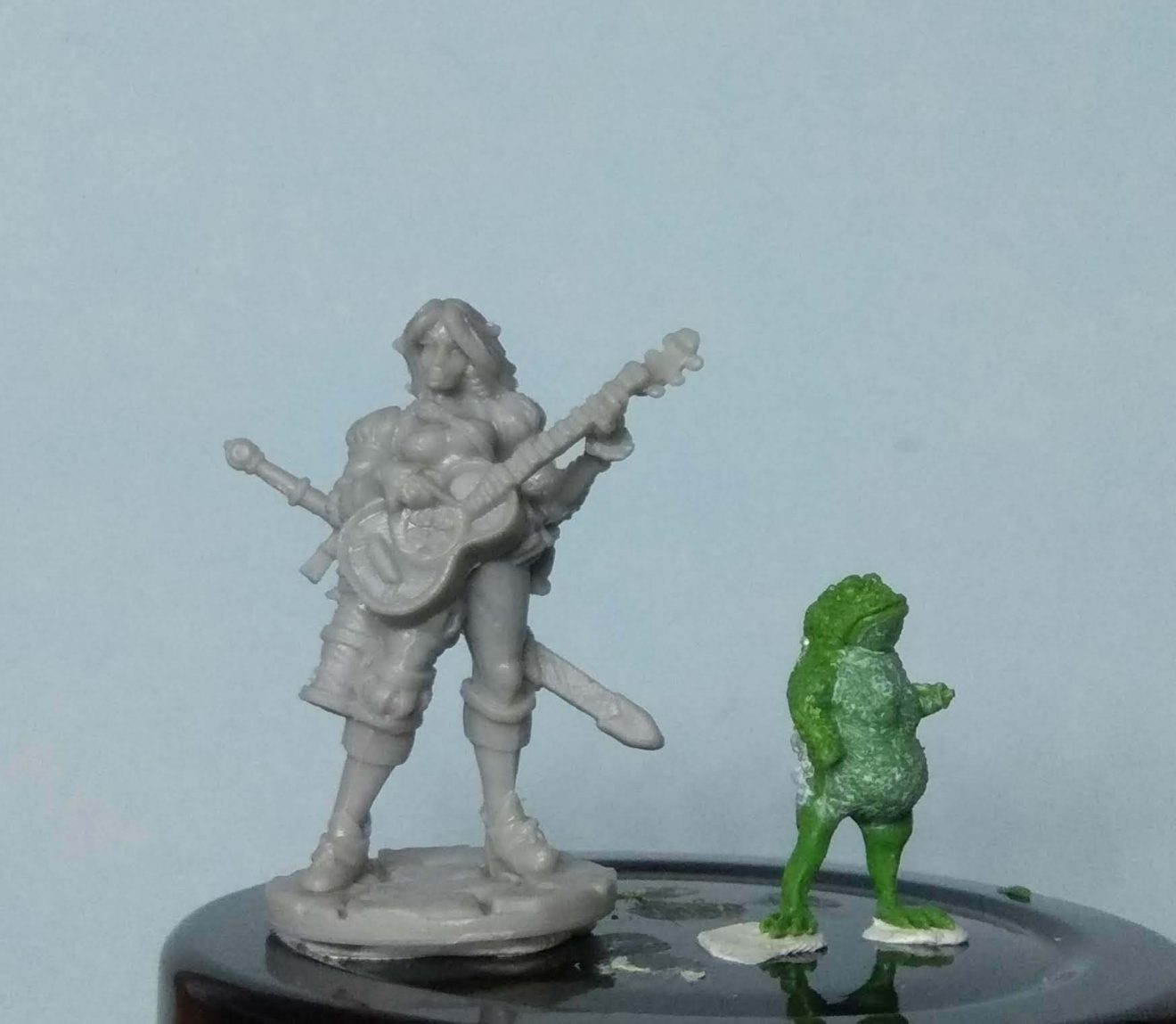 Buff Bufos - Sculpting an athropomorphic toad warrior — Dagger and Brush